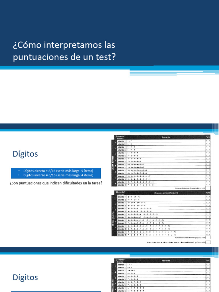 Cómo Interpretamos Las Puntuaciones en Los Test | PDF | Desviación Estándar