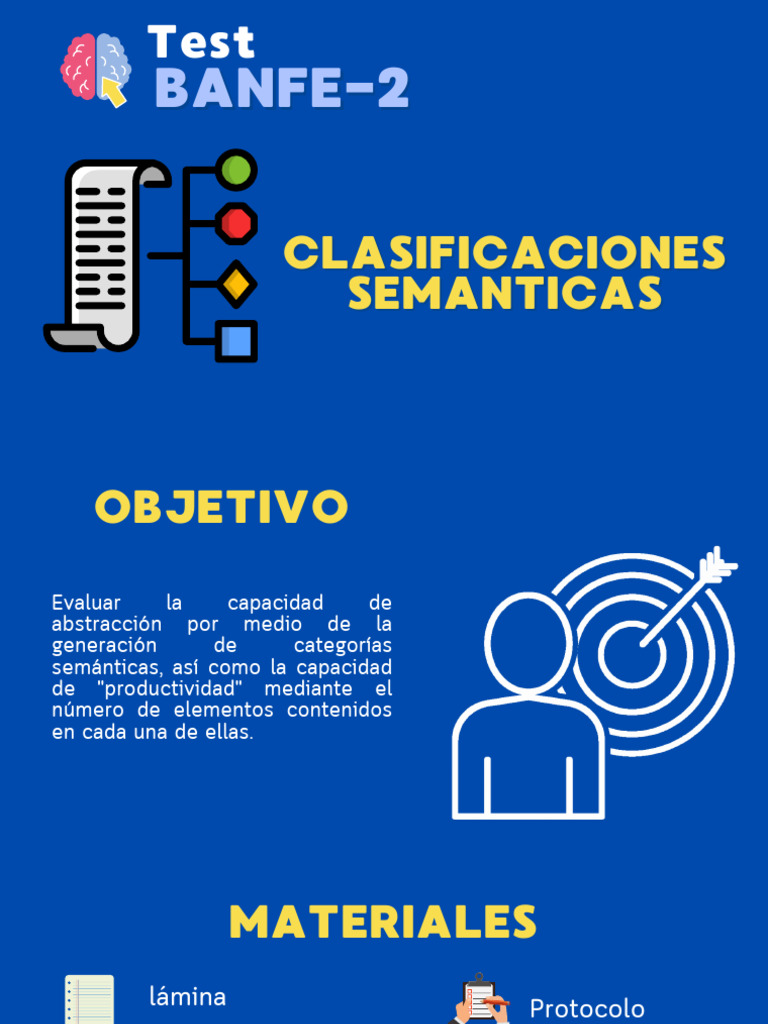 Clasificaciones Semanticas - Banfe #2 | PDF