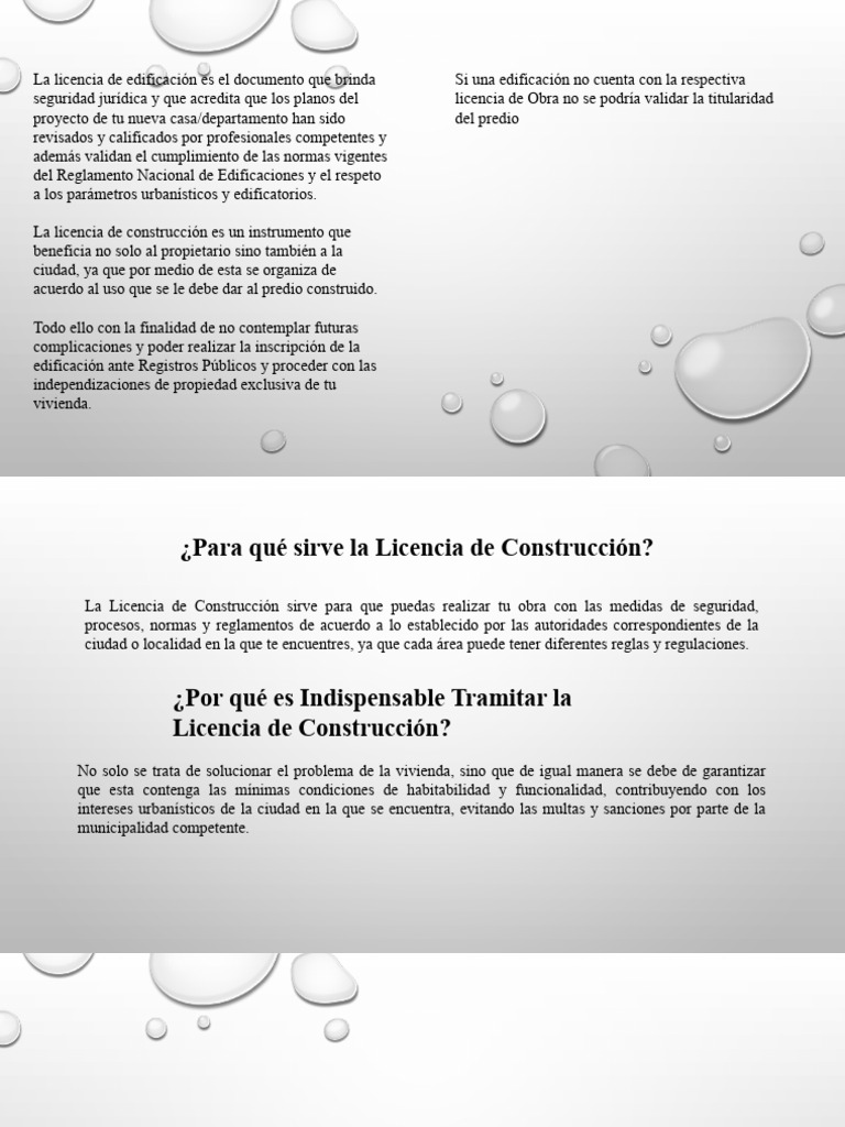 Licencia de Edificacion Modalidad | PDF | Evaluación de impacto ambiental | edificio