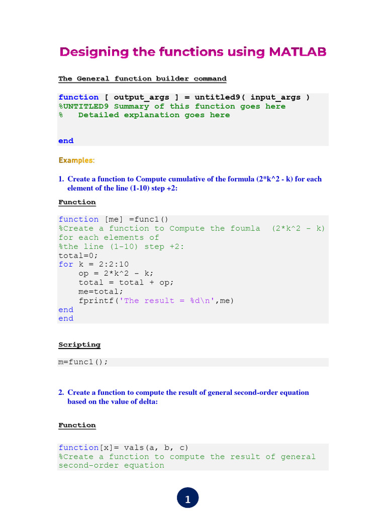 Functions Examples | PDF | Function (Mathematics) | Mathematical Objects