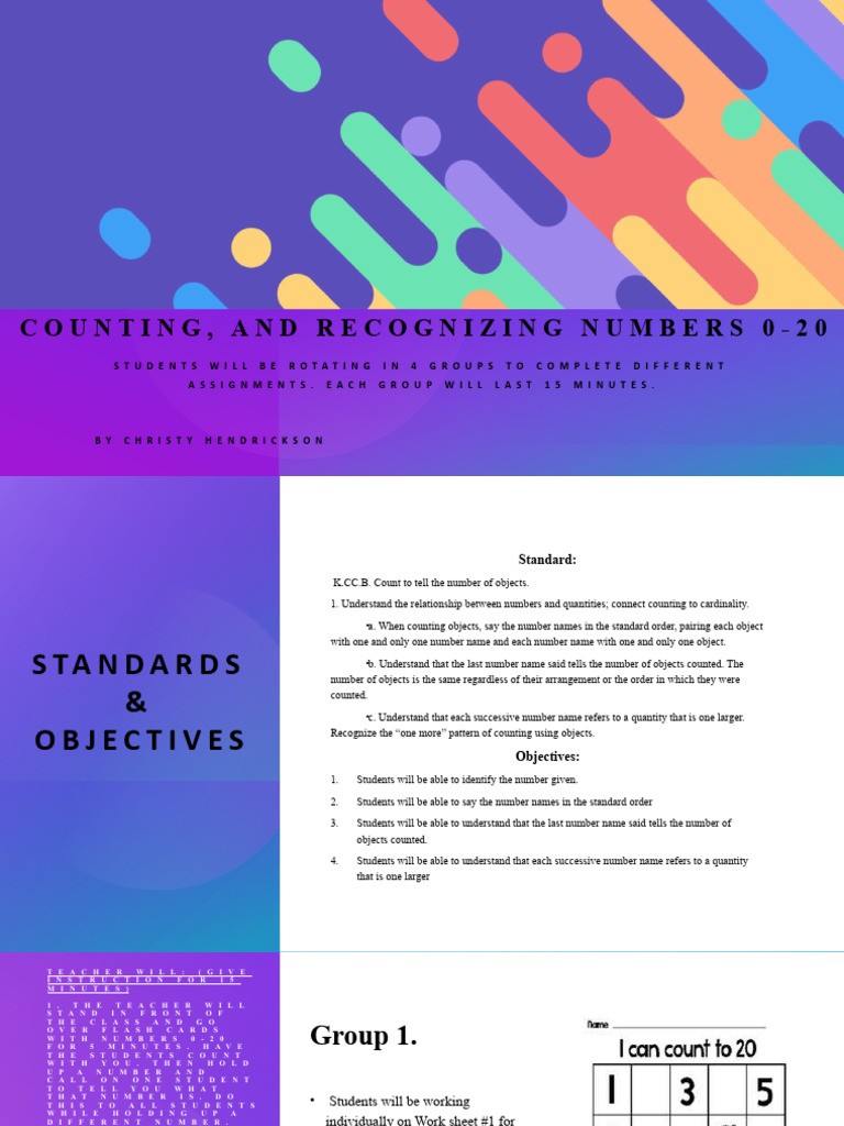 Lesson Plan Presentation | PDF