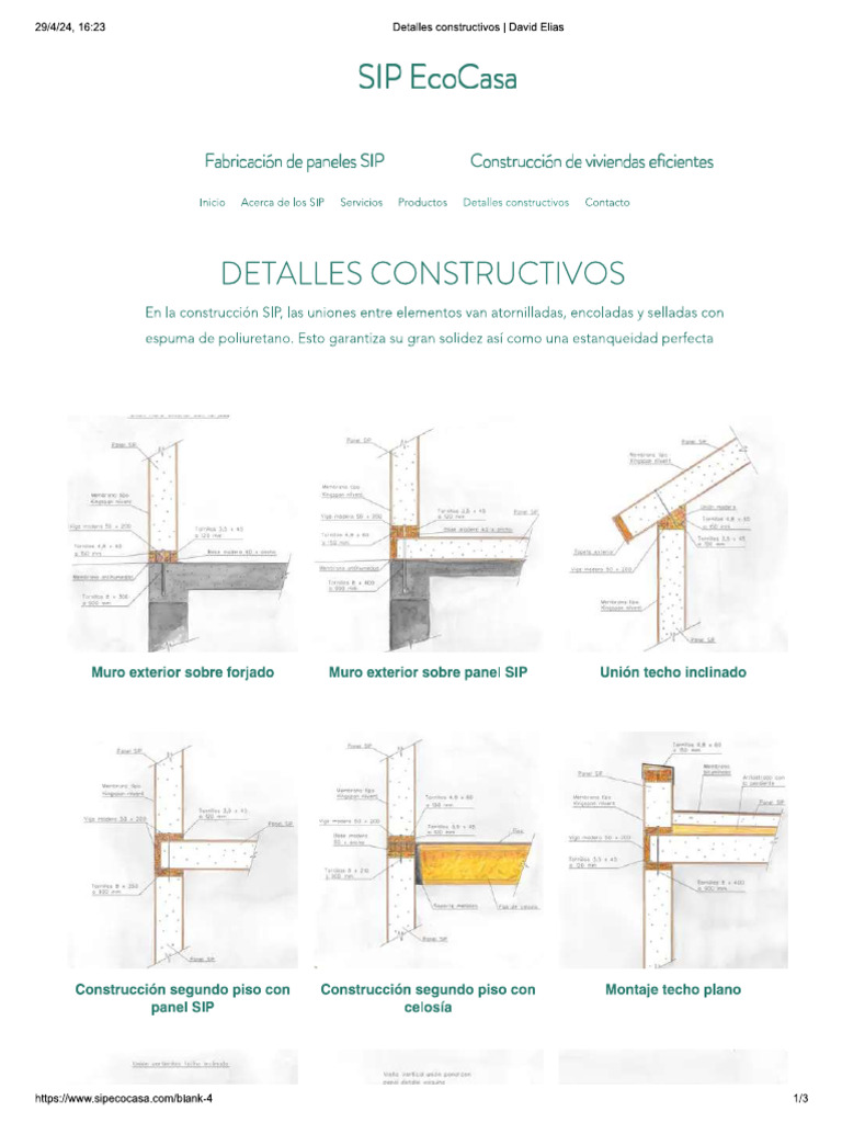 Detalles Constructivos | PDF