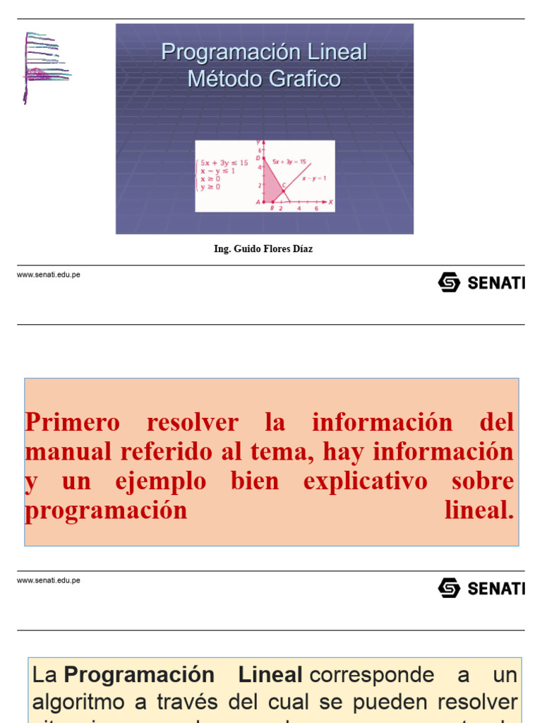 Programacion Lineal Planteado | PDF | Programación lineal | Matemáticas Aplicadas