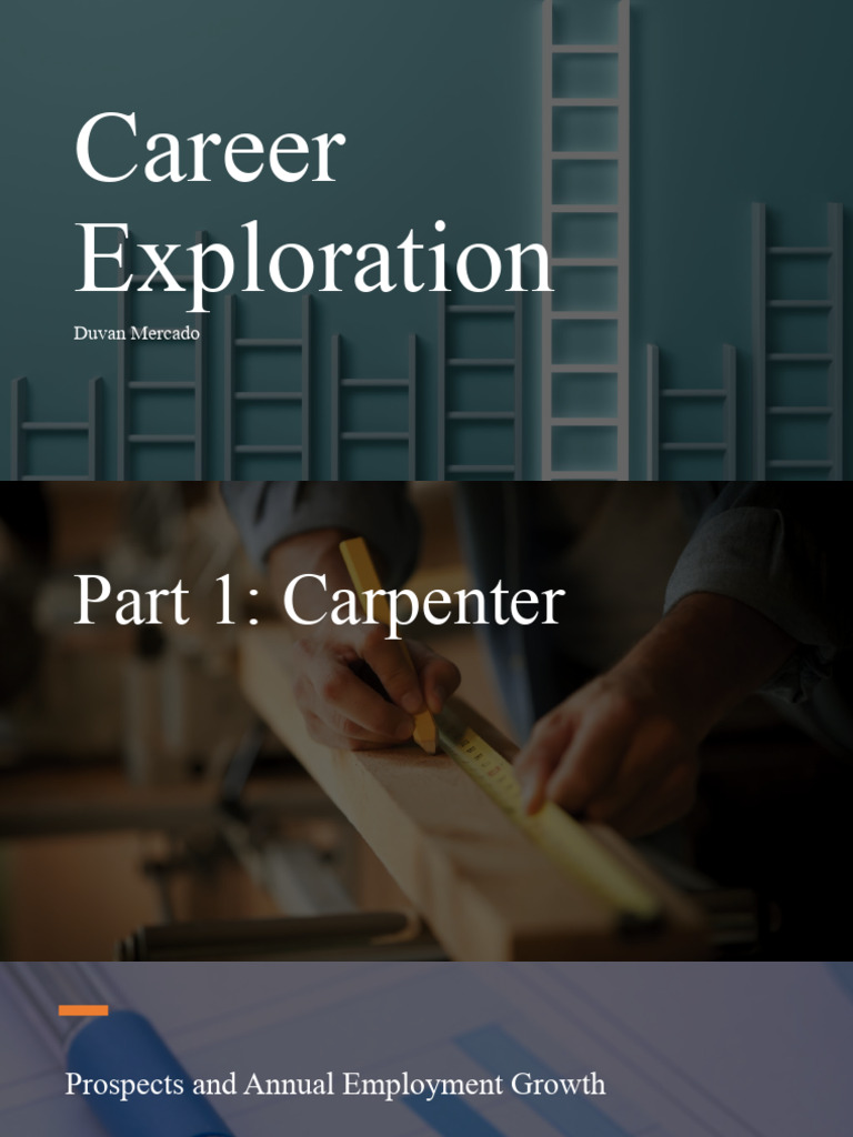 Career Prospects: Carpenter, Engineer, Pharmacist | PDF