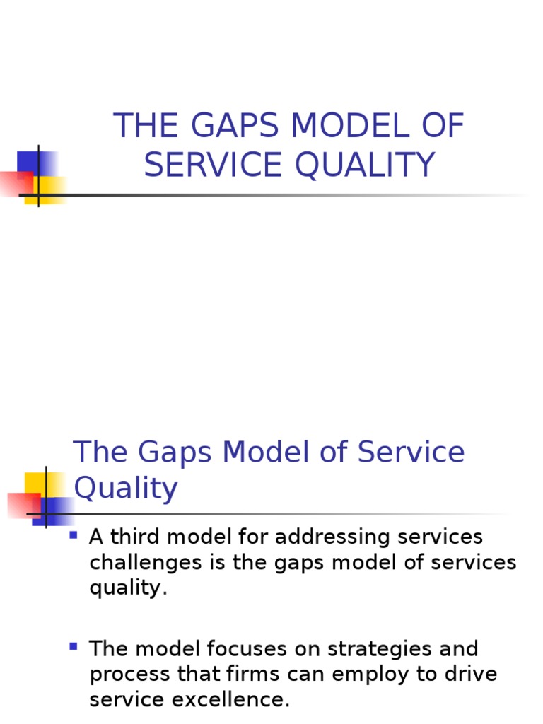 3 Gaps Model | PDF | Consumer Behaviour | Marketing