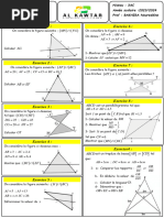 Exercices d'équations et inéquations 3AC | PDF | Formes géométriques ...