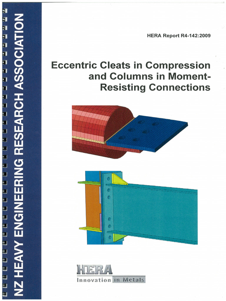 Hera R4-142 Eccentric Cleats in Compression and Columns in Moment ...