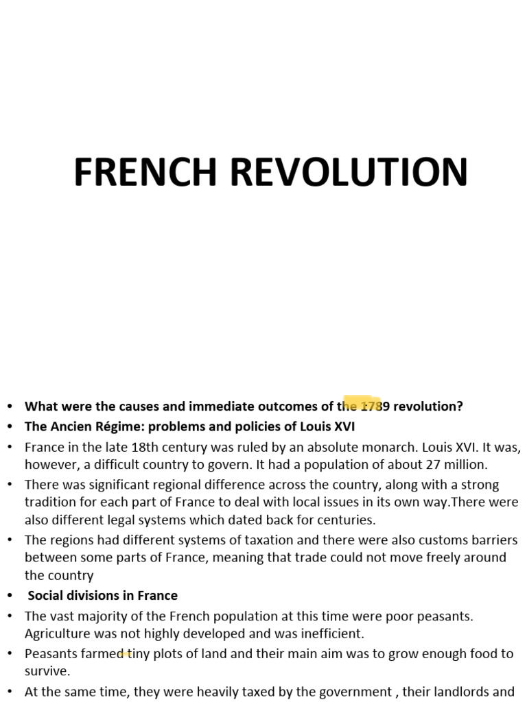 French Revolution | PDF | Poverty | Poverty & Homelessness