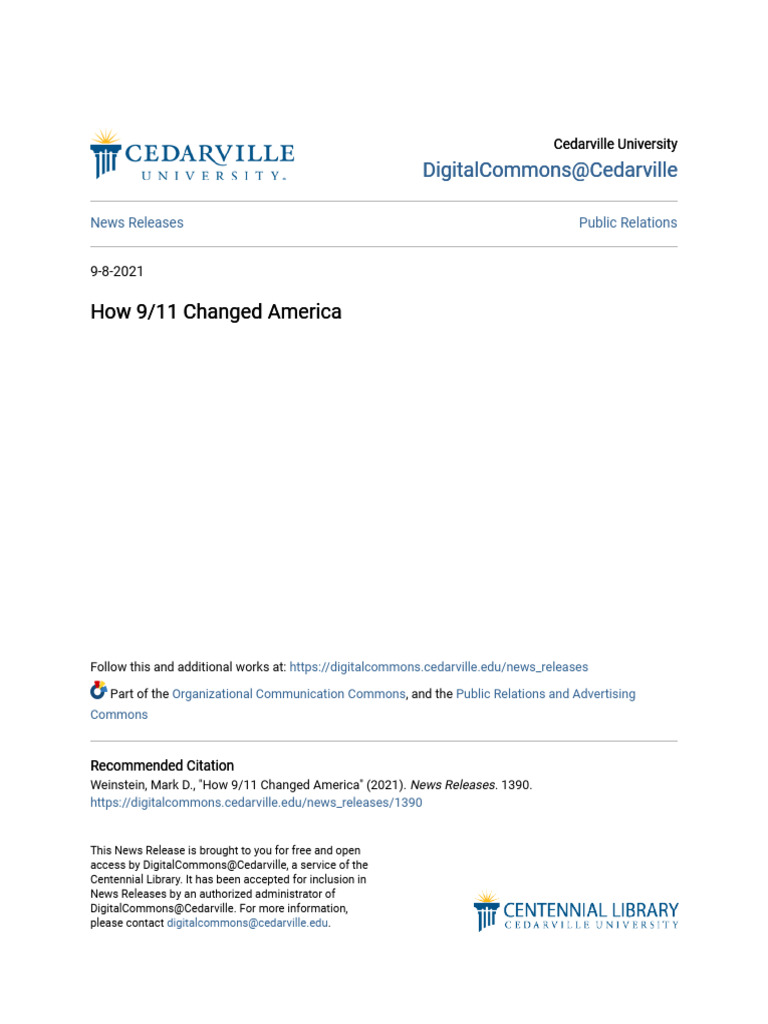 11 Changed America | PDF