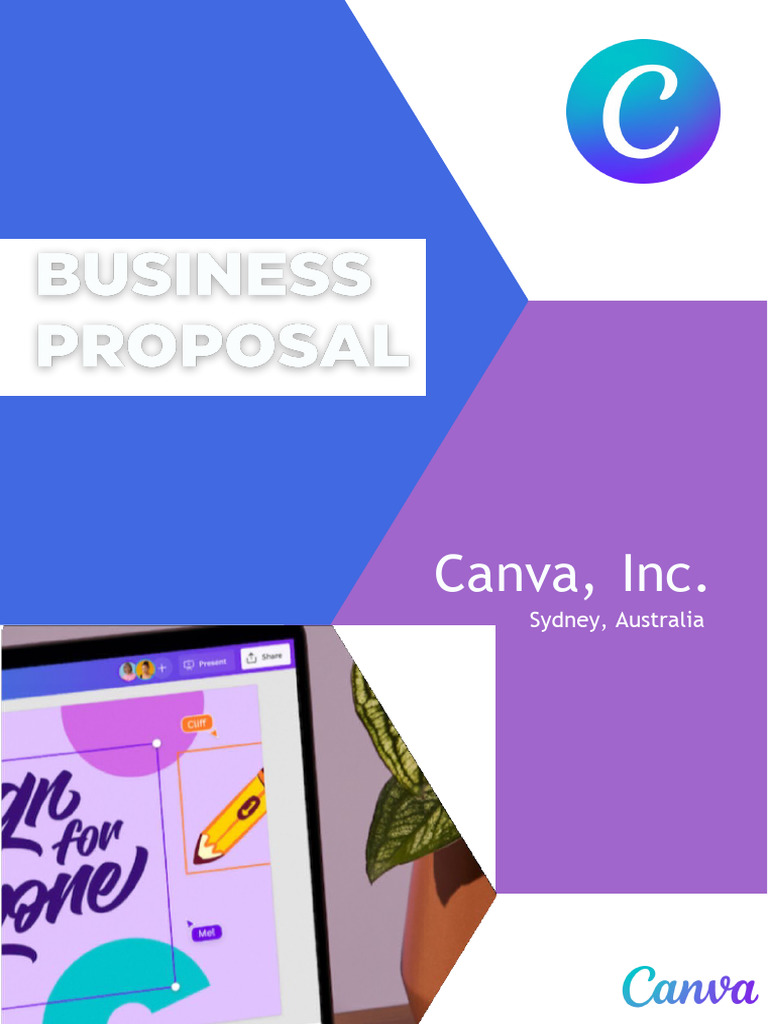 Proposal Business Canva Team | PDF | Icon (Computing) | Cloud Computing