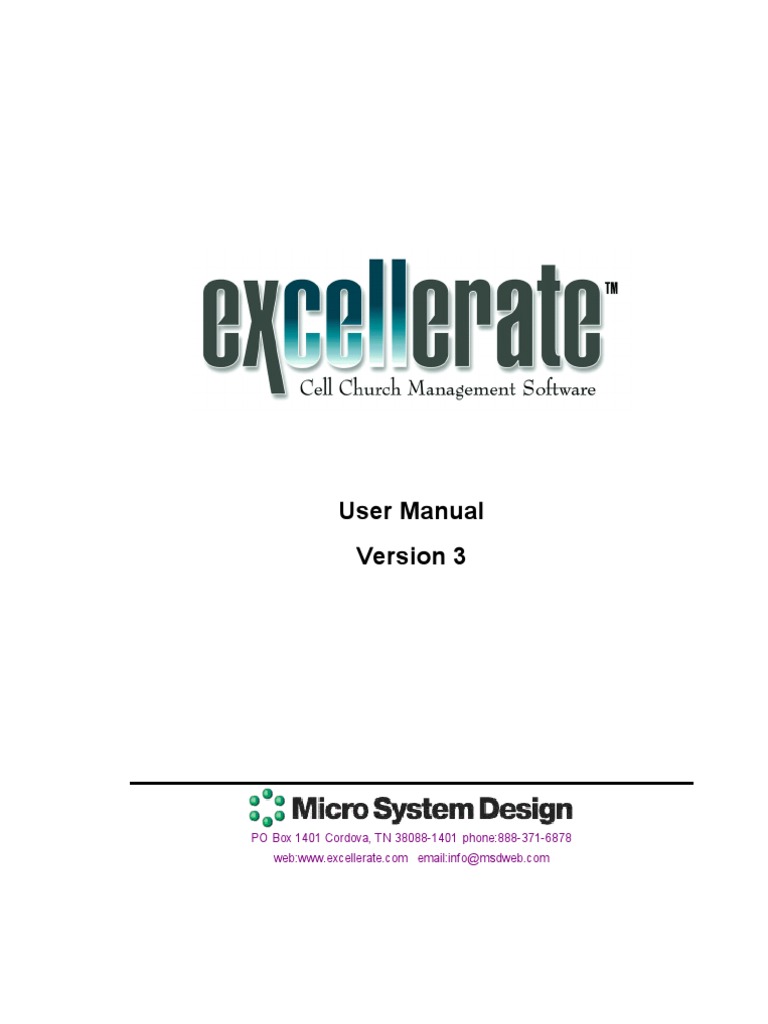 Excellerate User Manual 30 | PDF