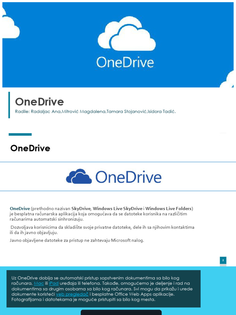 OneDrive | PDF