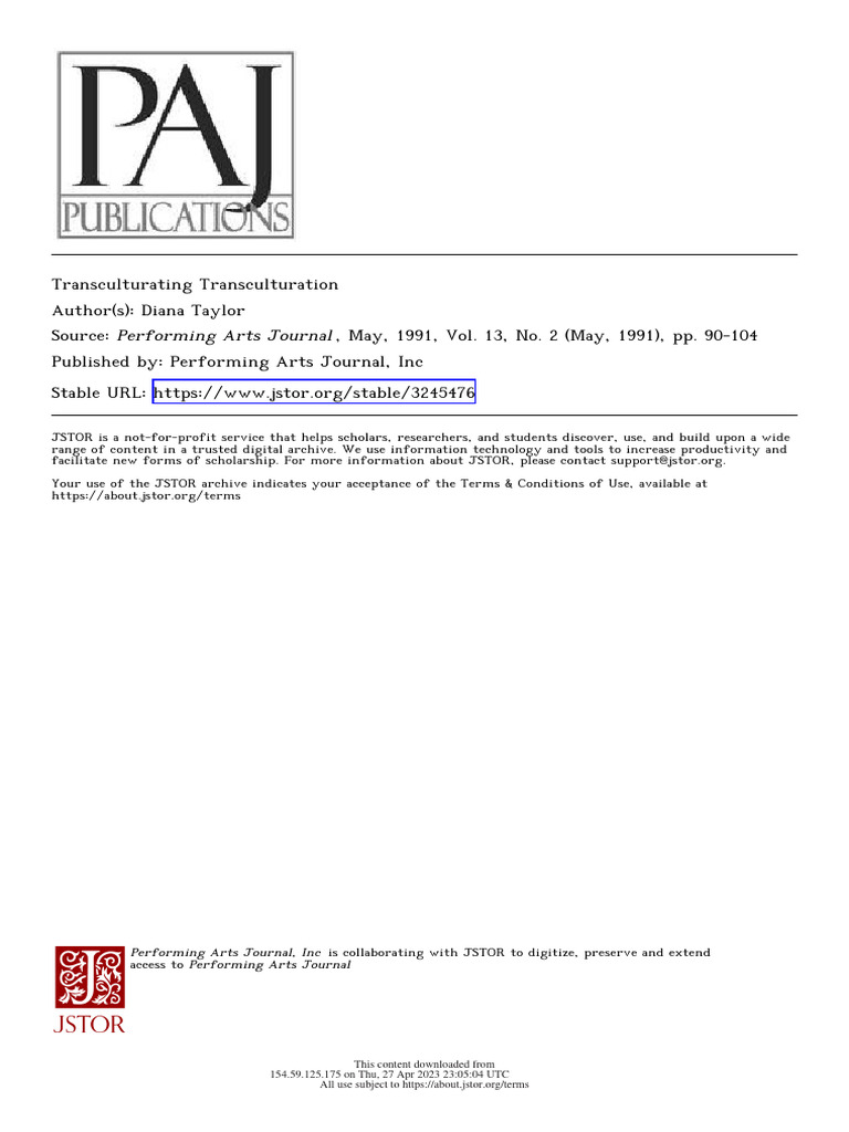 Understanding Transculturation Dynamics | PDF | Latin America