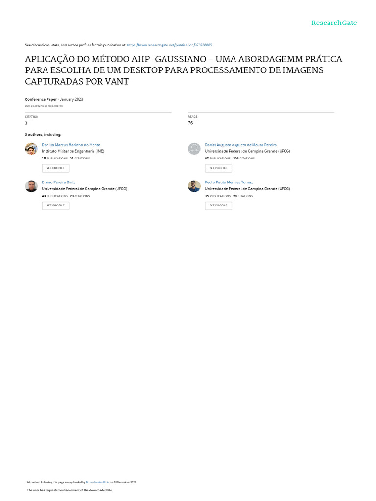 Metodologia Ahp | PDF | Método científico | Engenharia