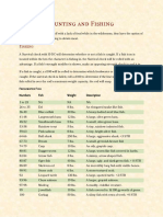 TheHunter Call of The Wild Spreadsheet | PDF | White Tailed Deer | Deer