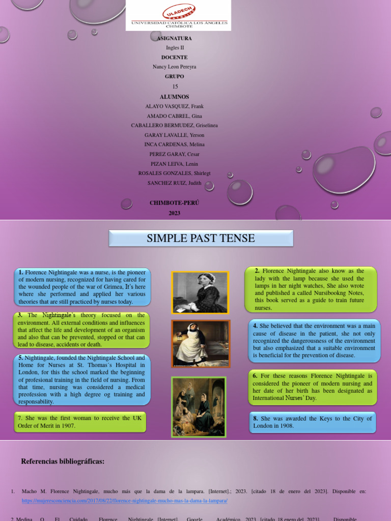 Simple Past Tense | PDF | Nursing | Social Programs