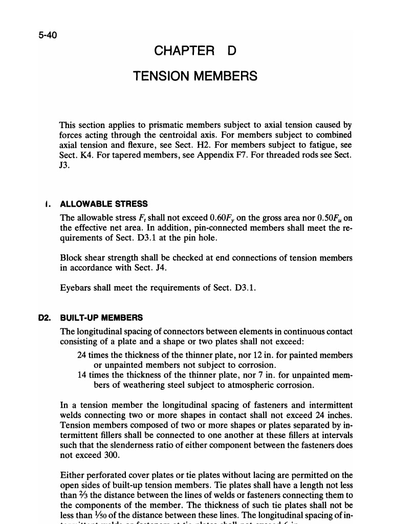 Pages From AISC+ASD+9th+Edition+Specification | PDF | Column | Stress ...