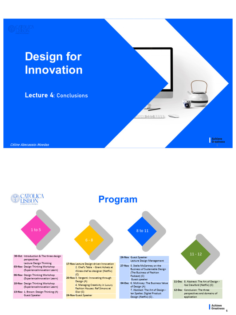 Design Approaches for Innovation Insights | PDF | Innovation | Design