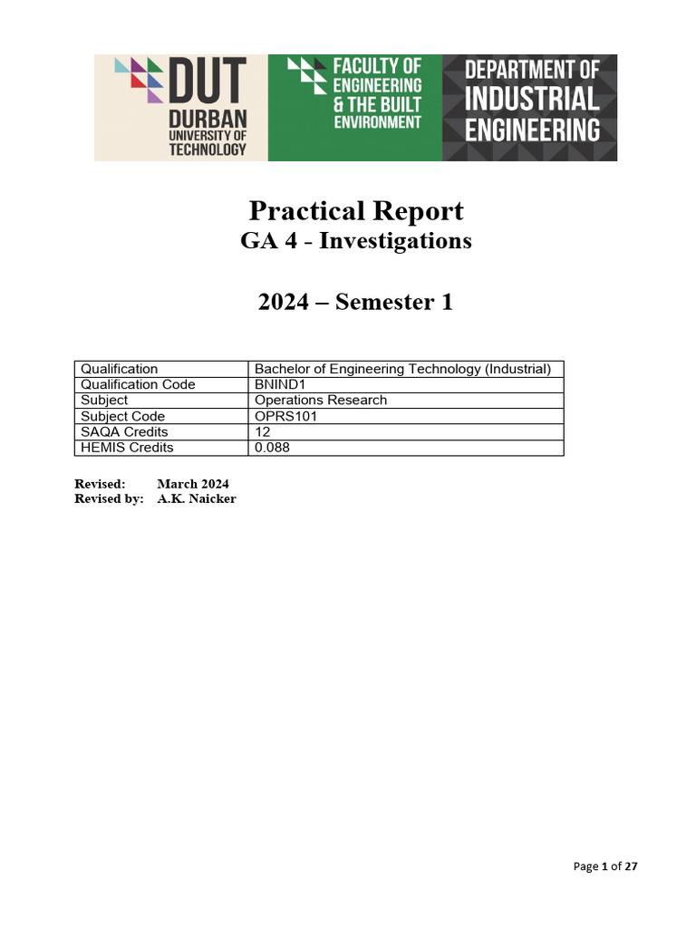 2024_GA4_Briefing | PDF | F Test | Experiment
