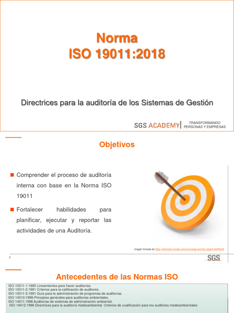 ISO 19011:2018 y Auditoría de Gestión | PDF | Auditoría | Sistema de ...