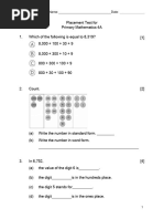 Q2 Summative Test No. 2 in MATH 4 | PDF | Mathematics