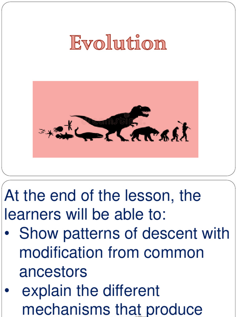 Descent With Modification - Notes - 2023 2024 | PDF | Evolution ...