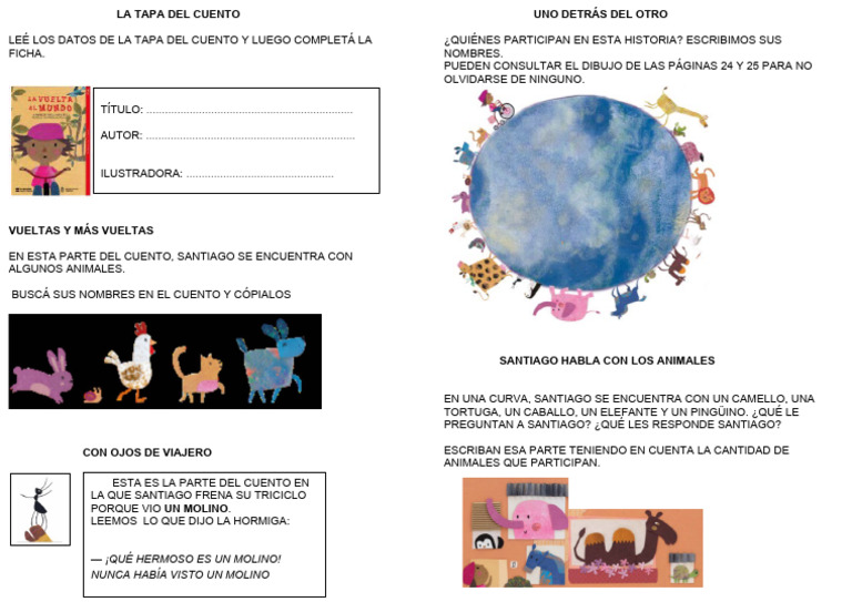 Cuento La Vuelta Al Mundo | PDF