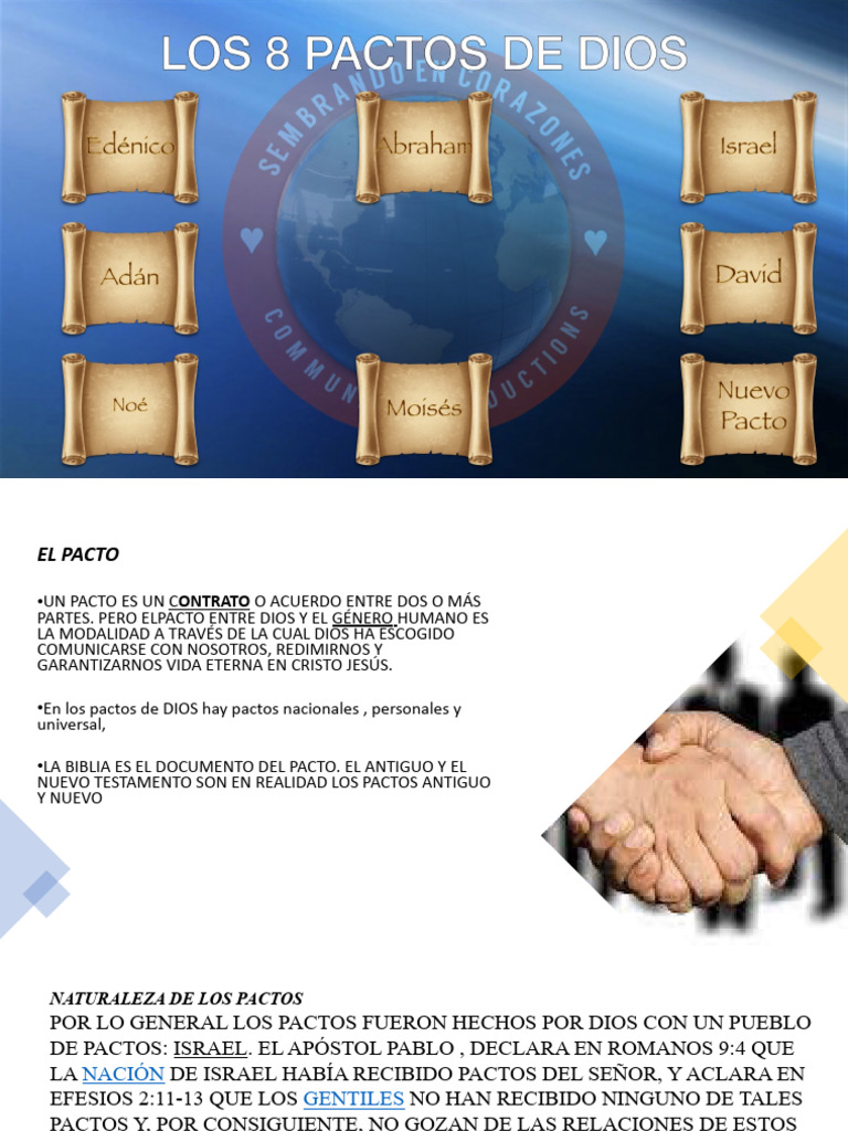 Pactos 8 en Total | PDF | Abrahán | Dios