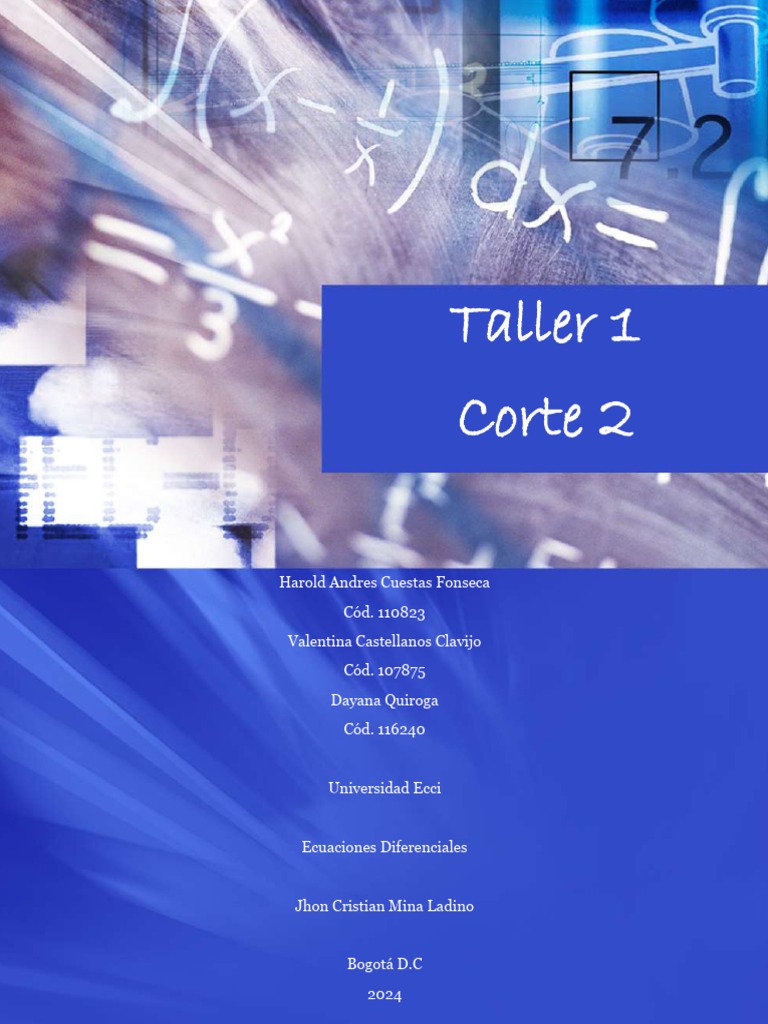 Taller 2 Corte 2 | PDF