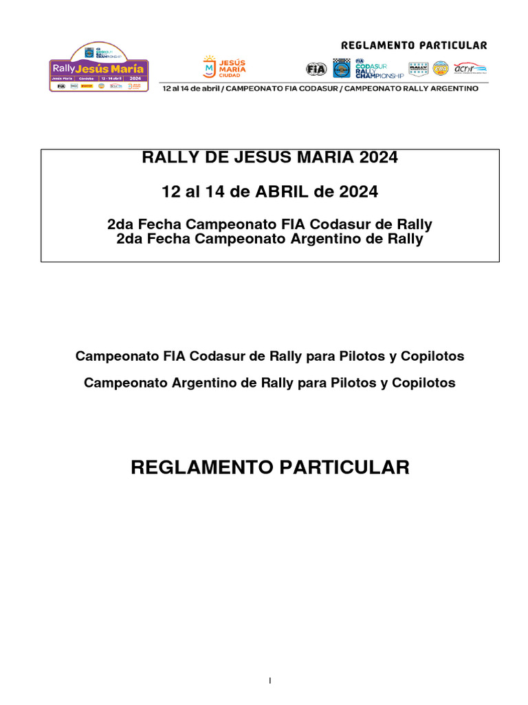 03-19-24-RPP Jesus Maria 2024 Final | PDF | Neumático | Ropa