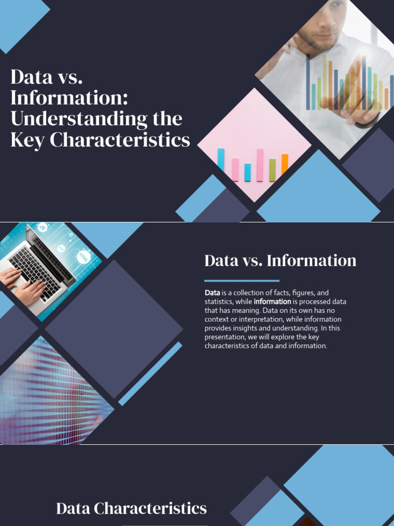 Data vs. Information: Key Characteristics | PDF