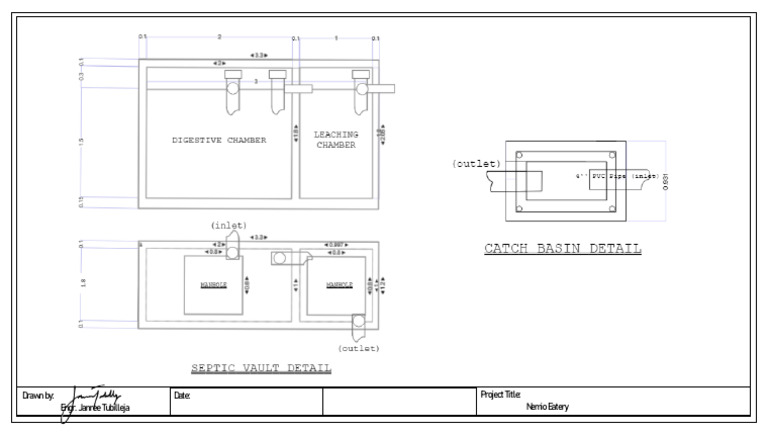 Septic Vault Detail | PDF | Games & Activities