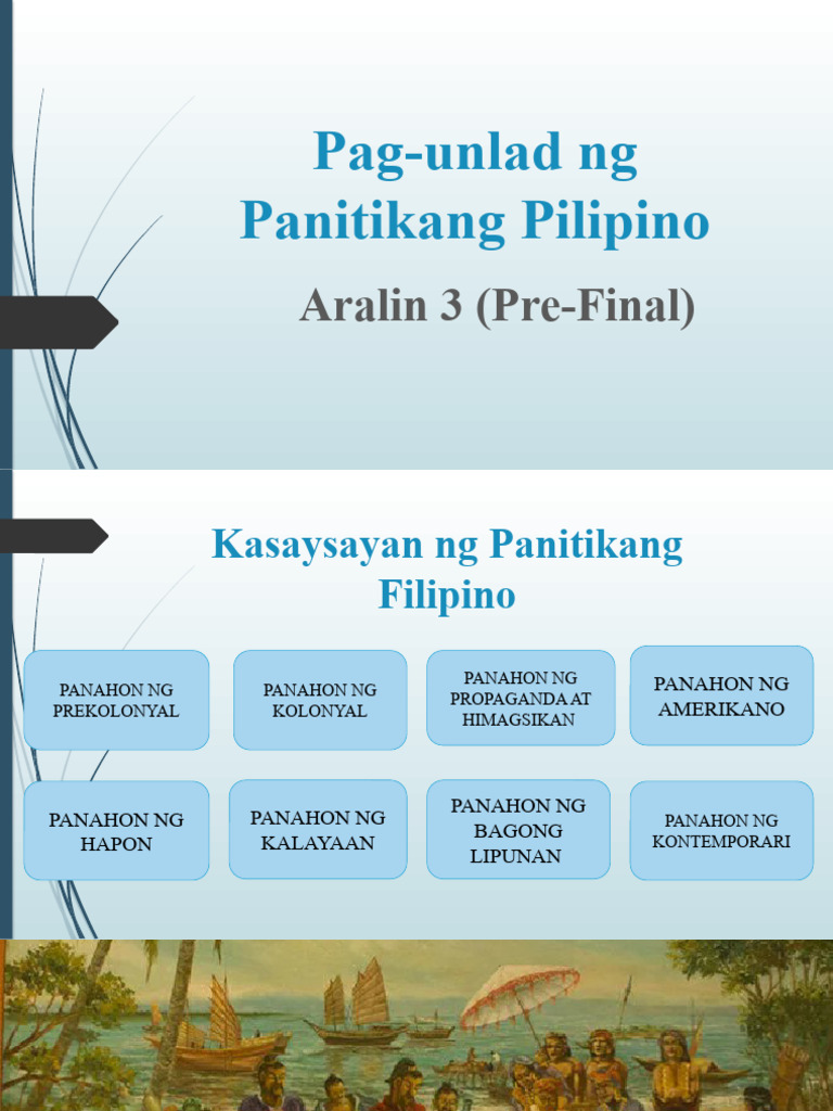 Pag-Unlad NG Panitikang Filipino | PDF