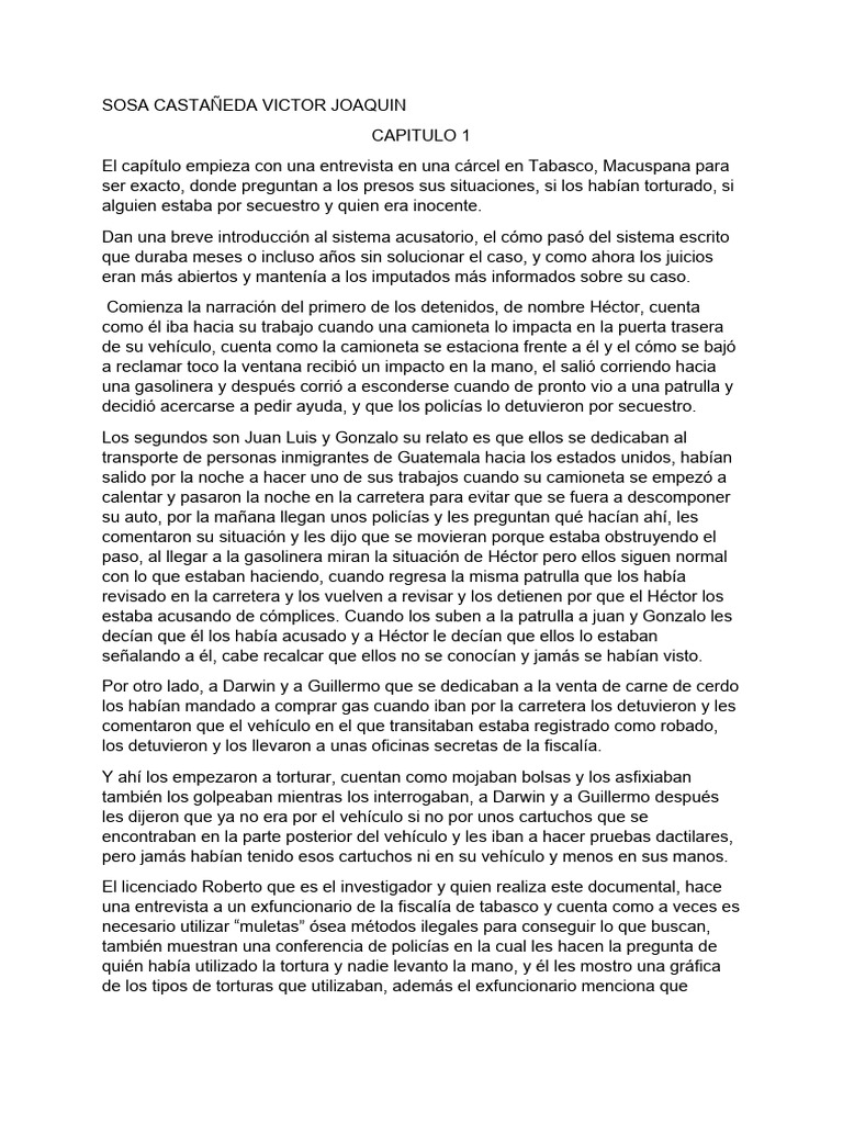 Sosa Castañeda Victor Joaquin | PDF Sosa Castañeda Victor Joaquin | PDF