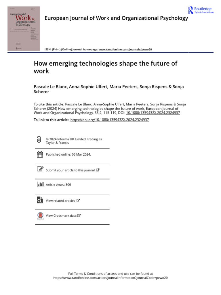 Editorial Special Issue Pdf Intelligence Ai And Semantics
