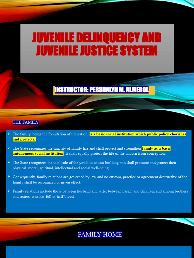 Crim 5 Juvenile Delinquency (Final Period) | Download Free PDF | Child ...