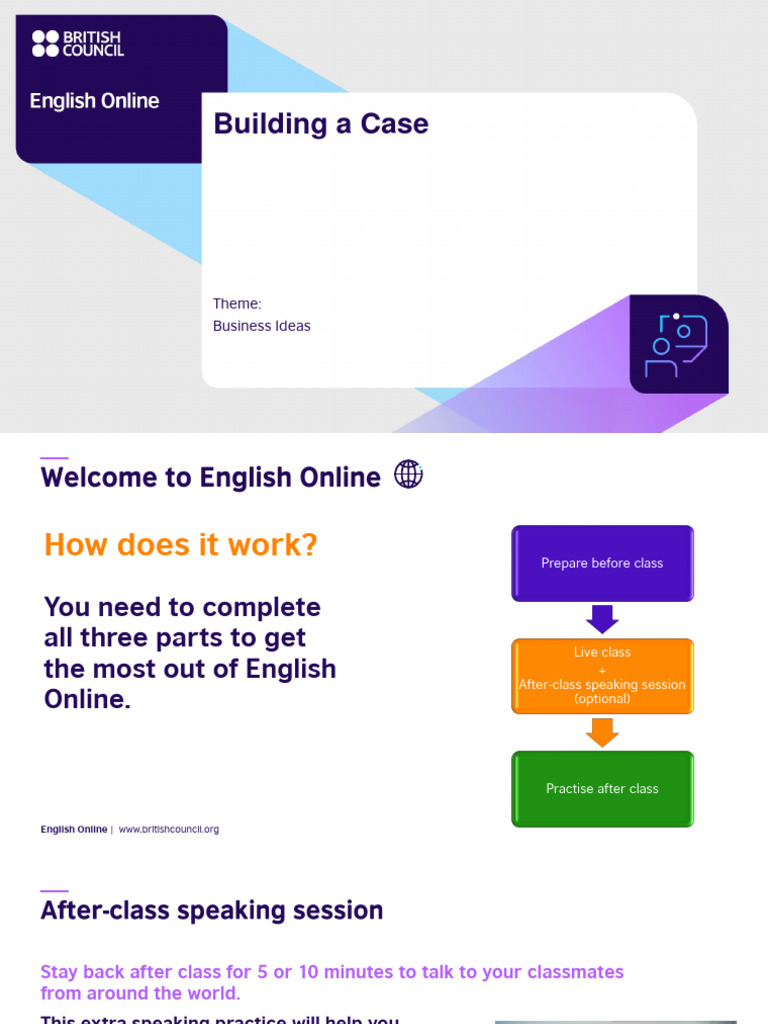 Building A Case | PDF | English Language | Learning