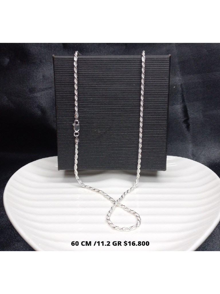 Cadenas 45-50-60 Plata Italiana 925 ?? | PDF