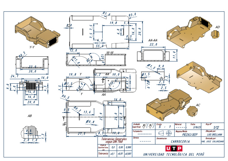 Plano Carroceria Jepp Pdf