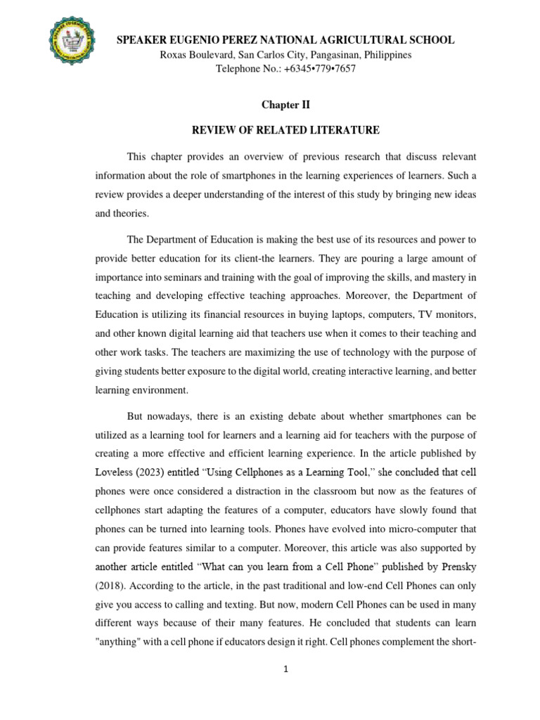 Pr1 Chapter II g3 Humss A | PDF | Learning Theory (Education) | Learning