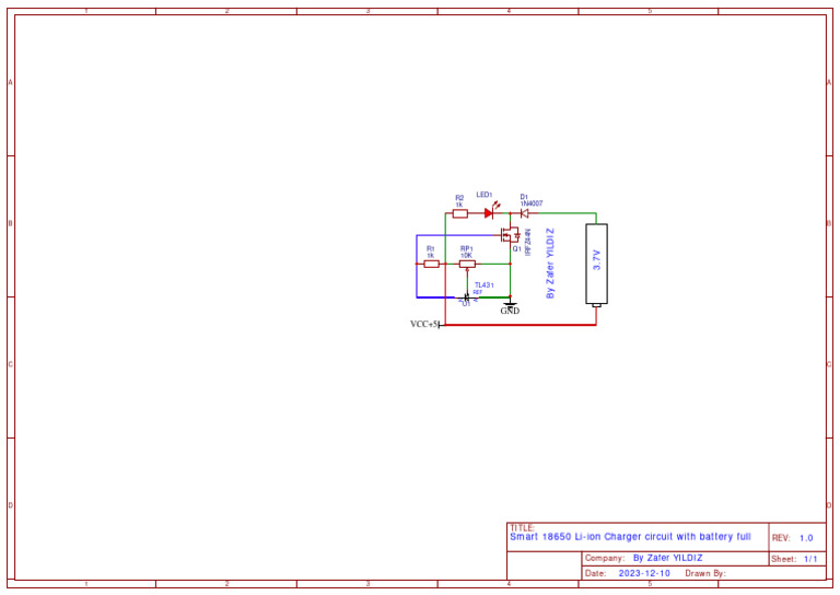 Schematic_Smart 18650 Li-ion Charger circuit with battery full led ...