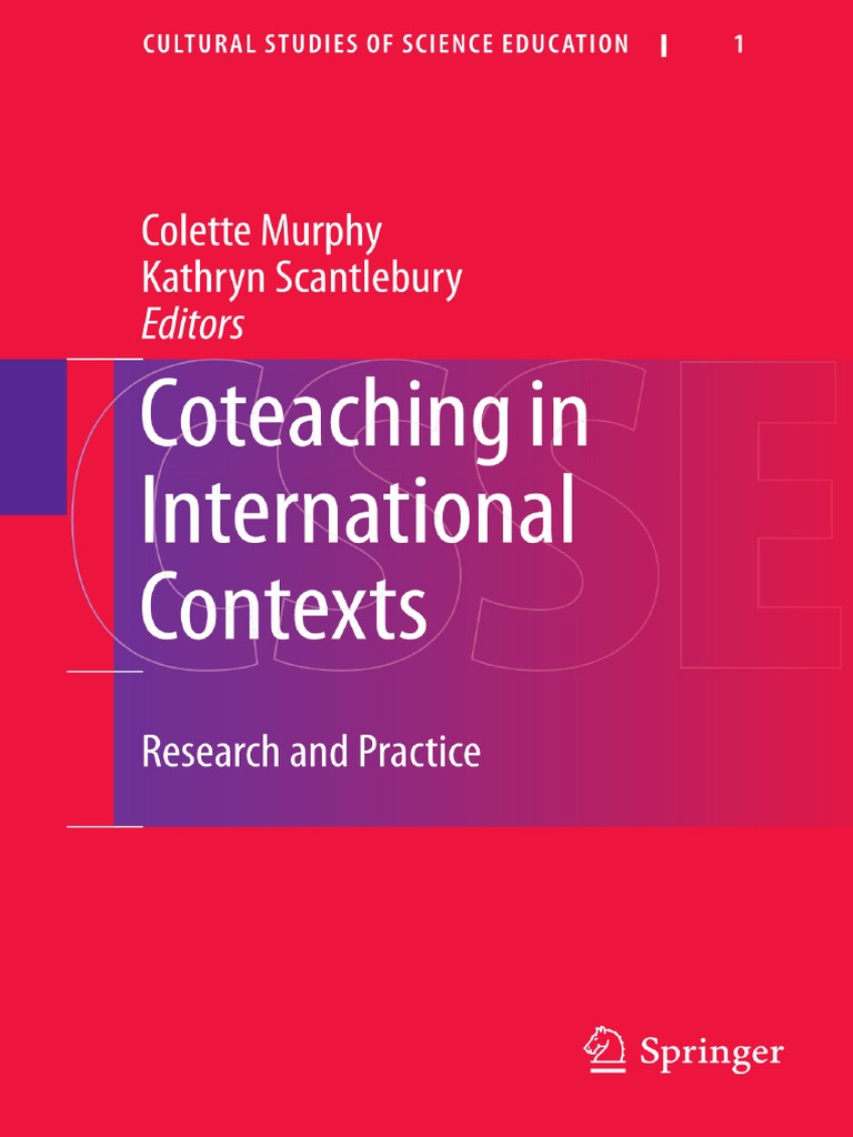 Coteaching in International Contexts Research and Practice (Colette ...