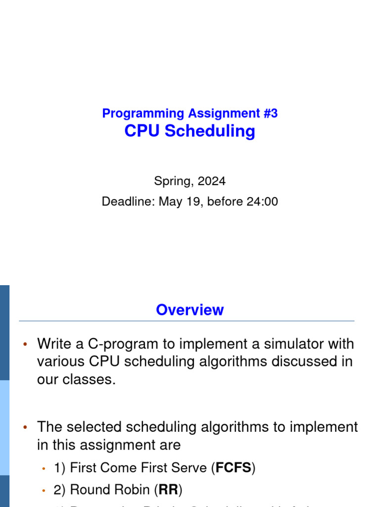 Os24 Pa03 | PDF | Scheduling (Computing) | Parameter (Computer Programming)