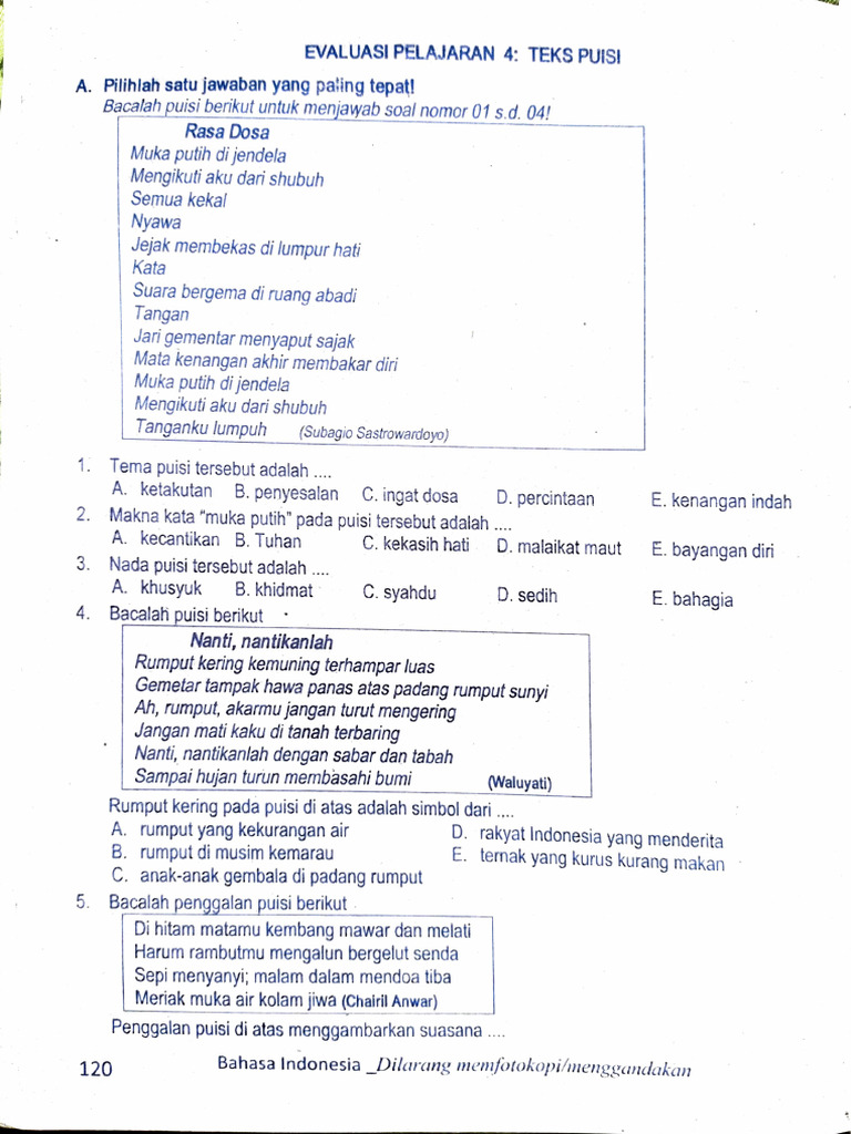 Analisis Makna dan Simbol Puisi | PDF | Puisi