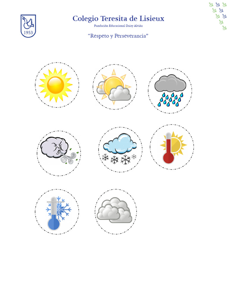 Weather Wheel Cutouts (2ºB) | PDF