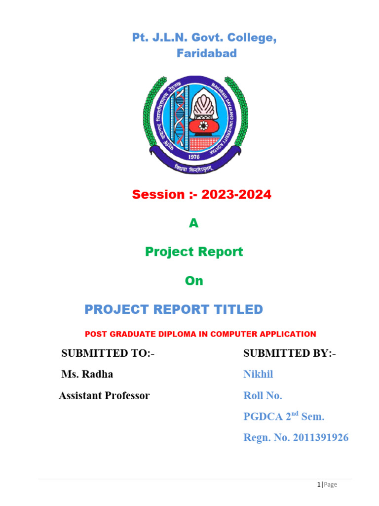 Project Report | PDF | Software Engineering | Software Project Report | PDF | Software Engineering | Software