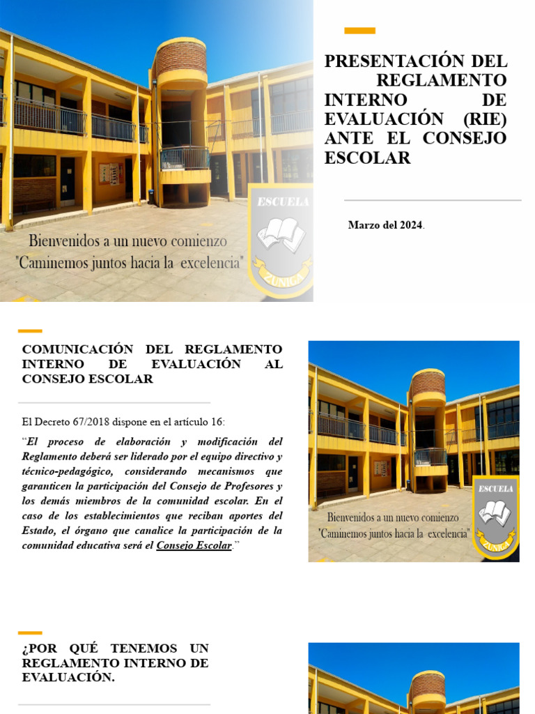 Consejo Escolar Rie | PDF | Evaluación | Aprendizaje