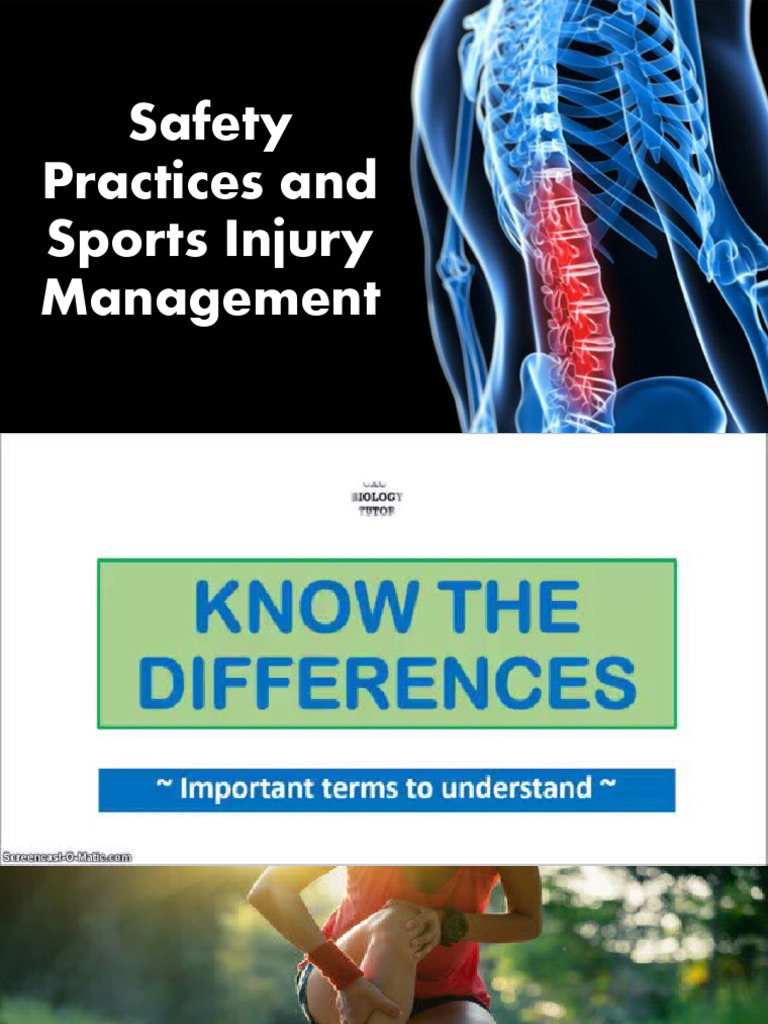 Safety Practices and Sports Injury | PDF