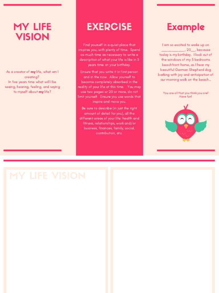 My Life Vision | PDF