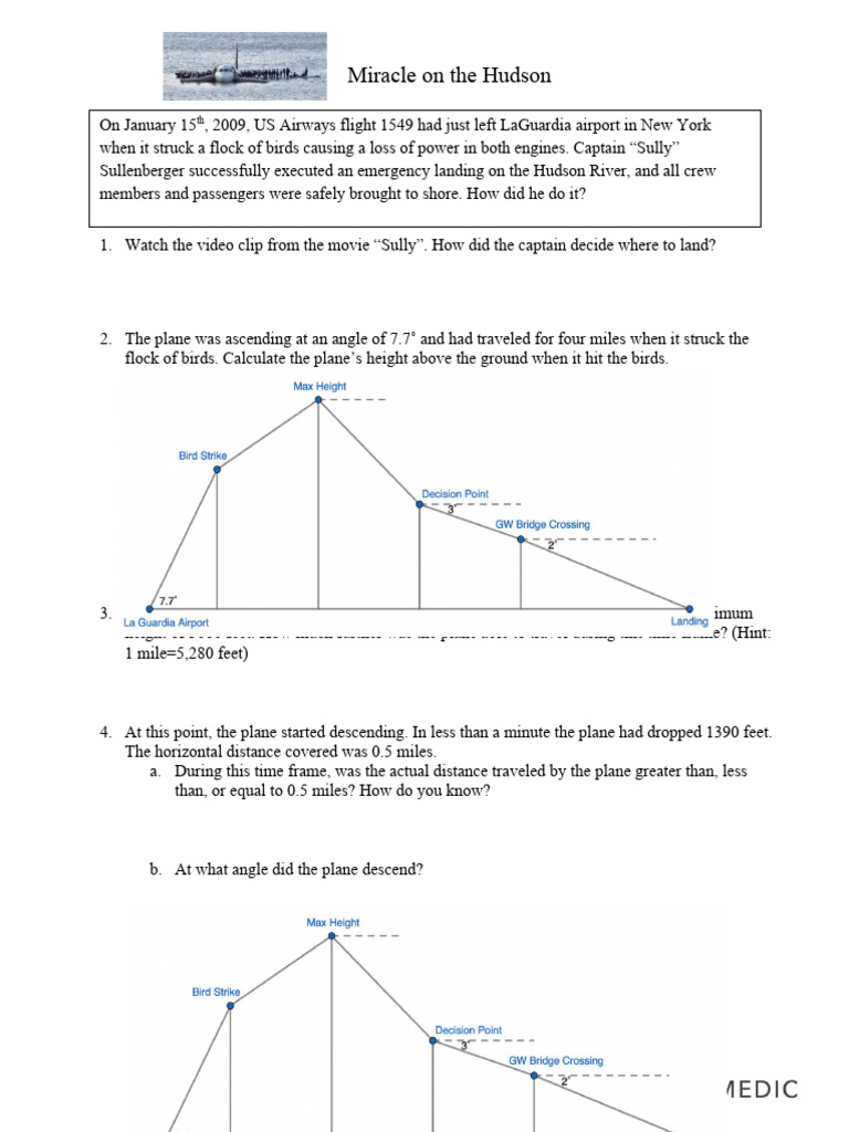 Lesson 7.6 - Geometry - Math Medic | PDF | Aviation | Aviation Safety